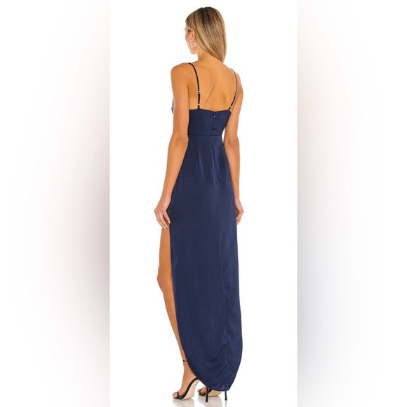 NBD | Dresses | Revolve Nbd Shelby Gown In Navy | Poshmark